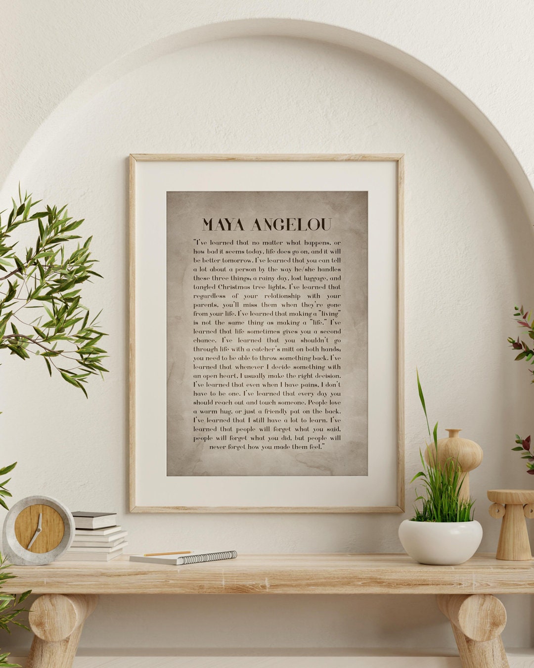 Maya Angelou, Quote Poster, Printable Poster, Printable Quotes ...