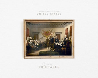 The Declaration of Independence the Bill of Rights the - Etsy