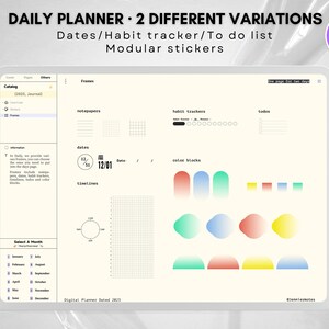 Goodnotes Planner PREMIUM Undated 2023 2024 Daily & Weekly Digital ...