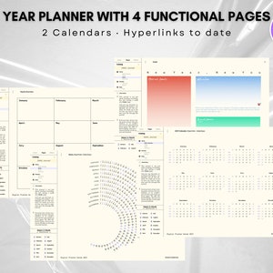 Goodnotes Planner PREMIUM Undated 2023 2024 Daily & Weekly Digital ...