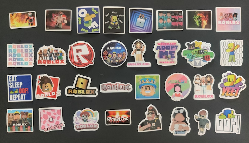 Roblox Stickers and Decals! - Etsy