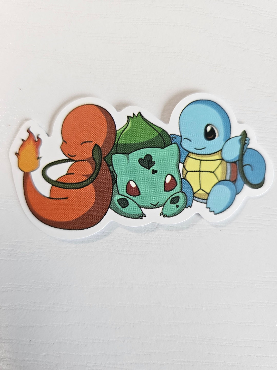 ORIGINAL Starter Pokemon 1 Sticker Pokemon Cute Stickers Laptop ...