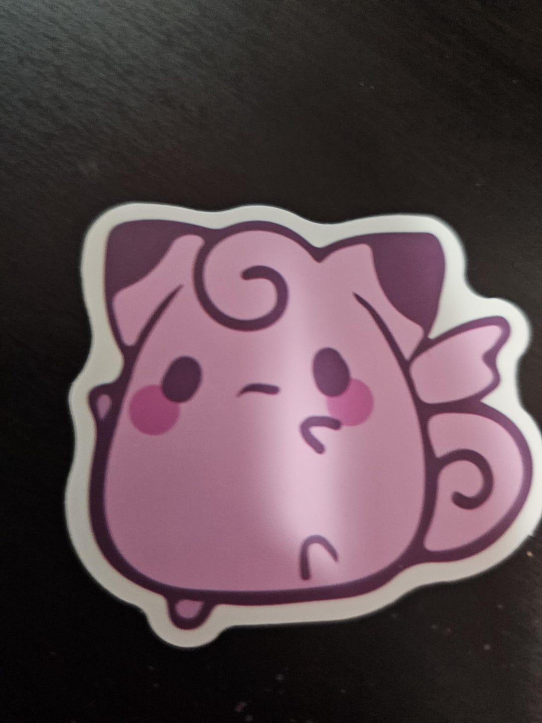 CLEFAIRY Sticker Pokemon Cute Stickers Laptop Stickers Gift for Friend ...