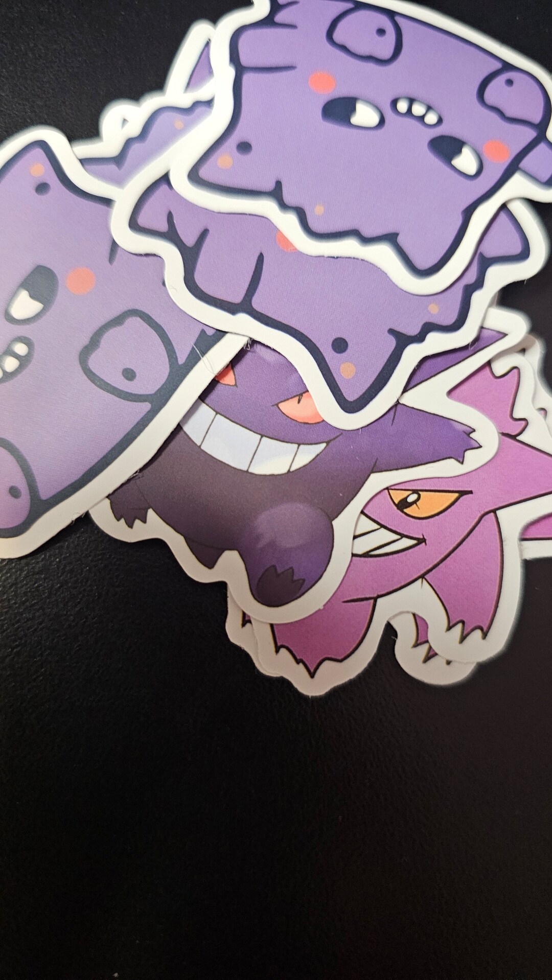 GENGAR Stickers Pokemon Cute Stickers Drop-down Menu Laptop Stickers ...