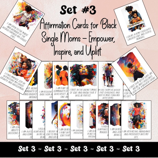 Girl Affirmation Cards - Etsy