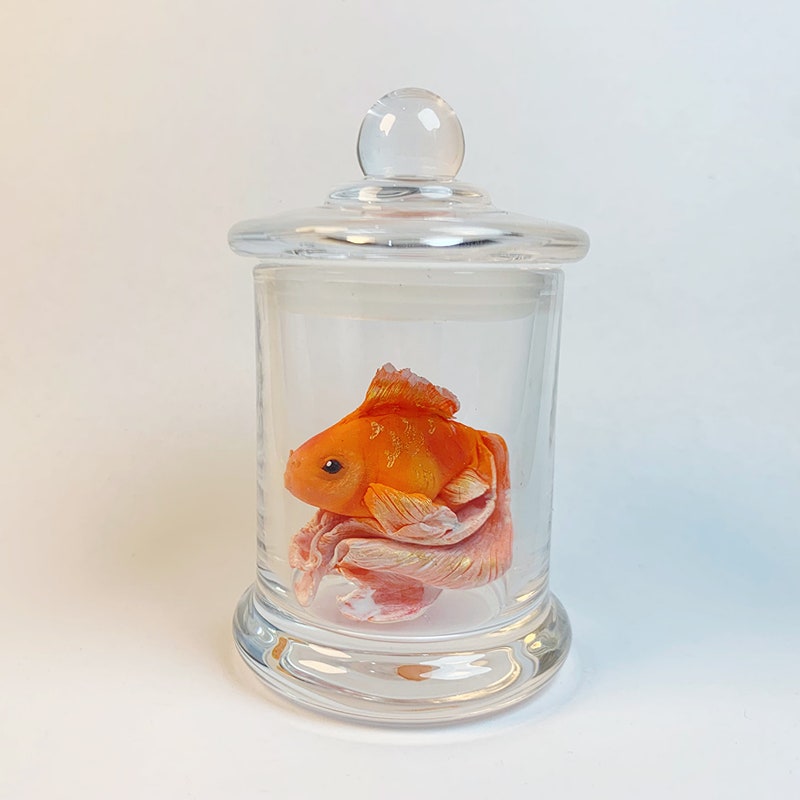Goldfish Sculpture - Etsy