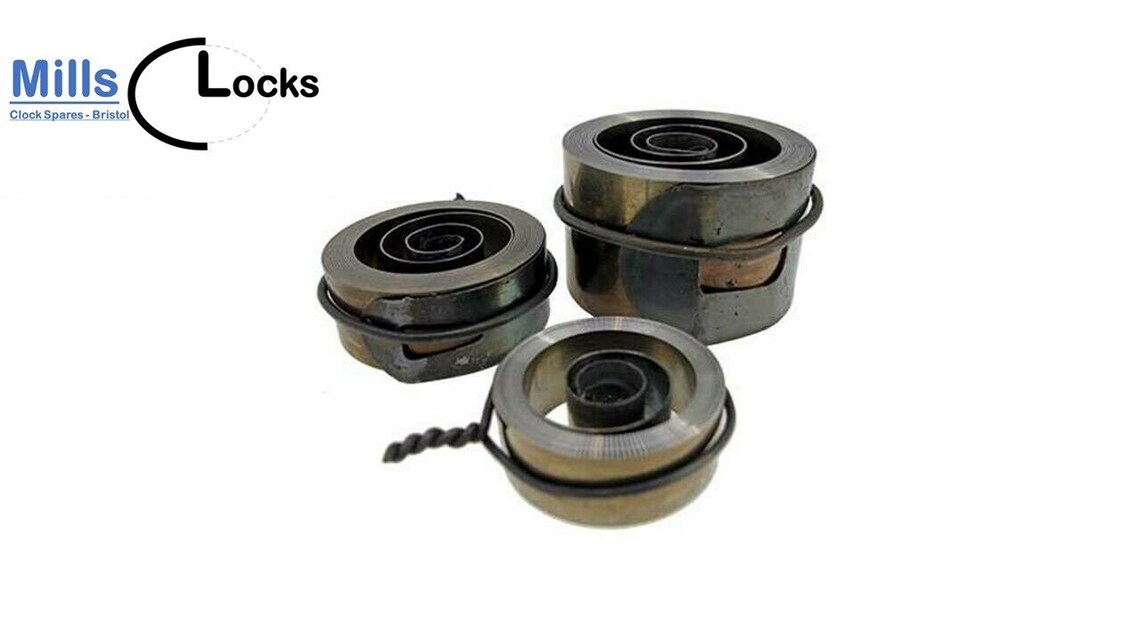 Replacement Clock Mainspring, English Dial, (24 X 0.45 X 1650 X 45 Mm ...