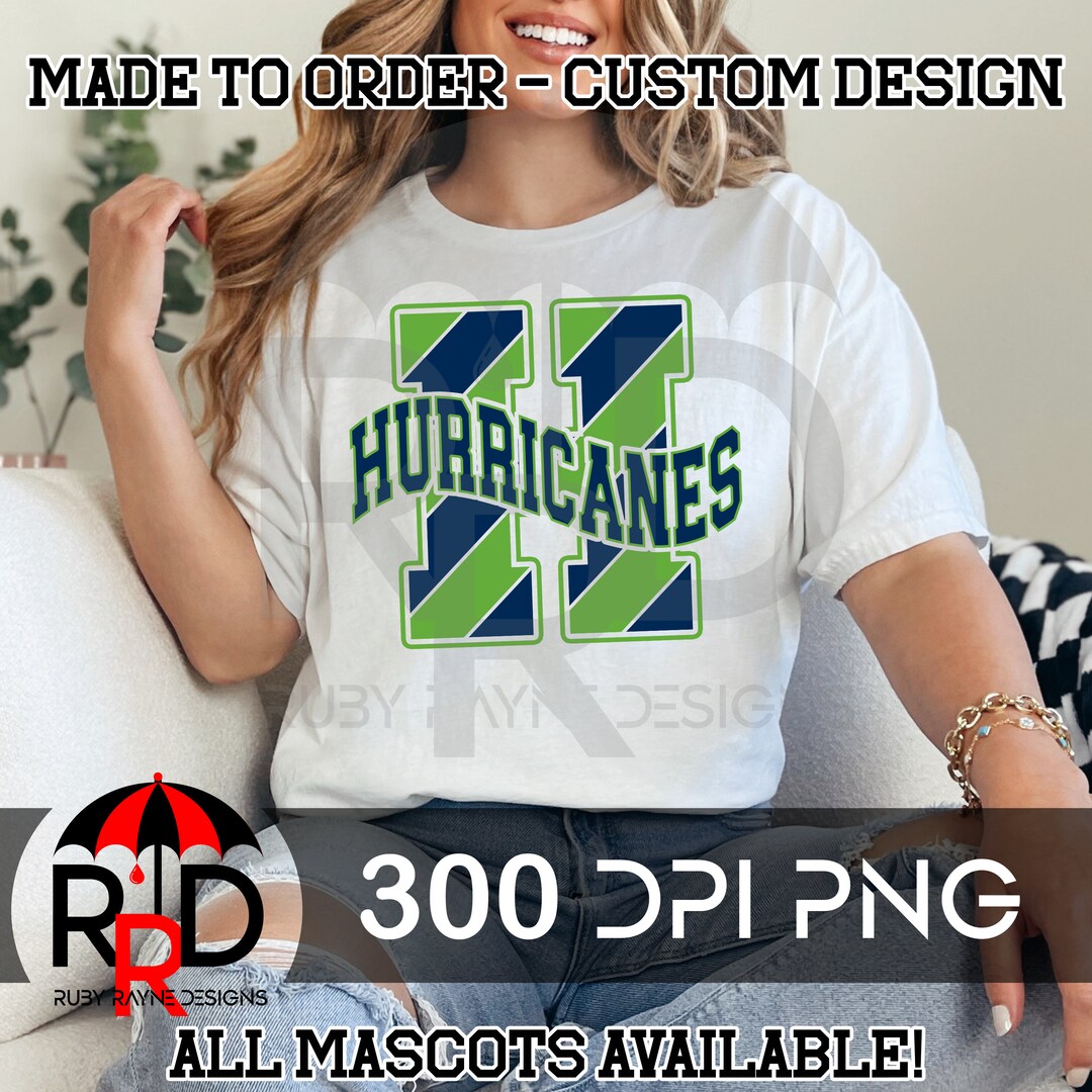 Wavy Varsity Mascot & Letter Made to Order PNG for Sublimation and DTF ...