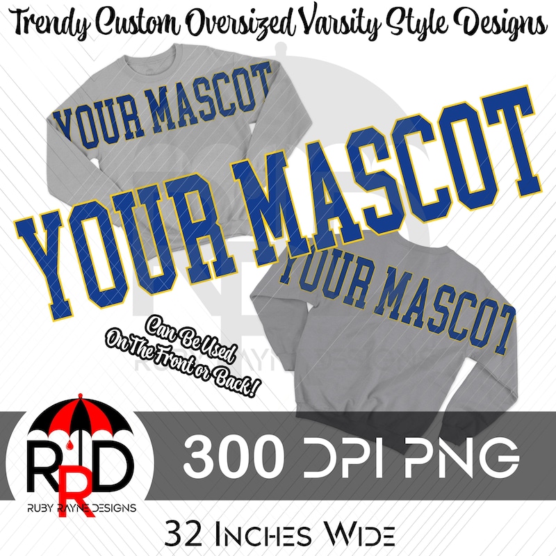 Oversized Logo Dtf - Etsy