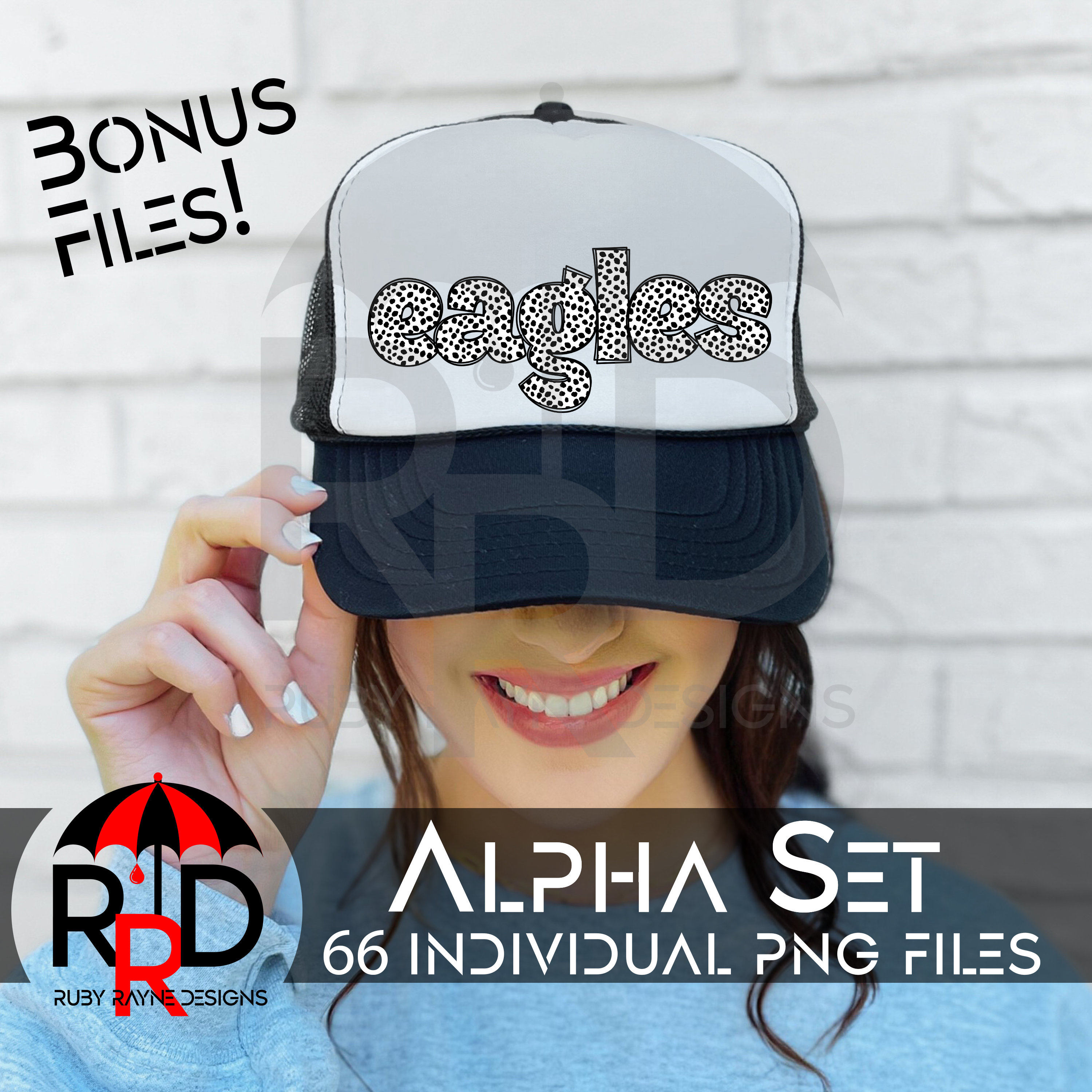 Spotty Dottie Dalmatian Alpha Doodle Set and Bonus Images 300dpi Pngs ...