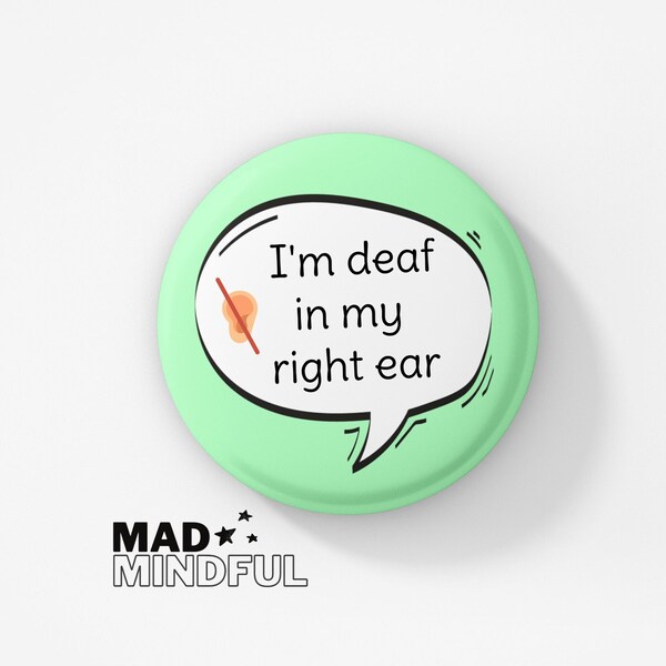 I Am Deaf - Etsy