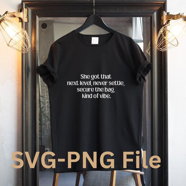 She Got That Next Level Svg - Etsy