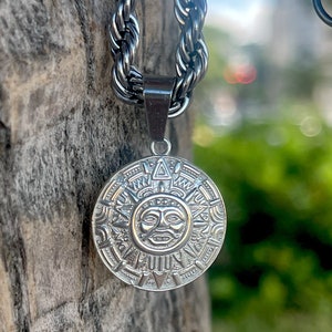 Taino Necklace, Pure Silver Puerto Rico Necklace, Handcrafted Design ...