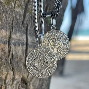 Taino Necklace, Pure Silver Puerto Rico Necklace, Handcrafted Design ...