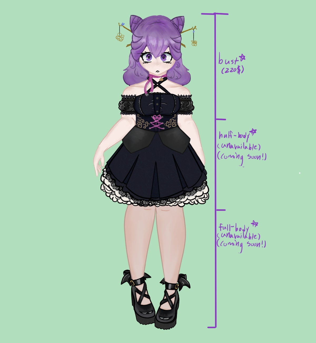 Custom Vtuber Model / Rigged Fully and Art Work / Live2d / Female / Png ...
