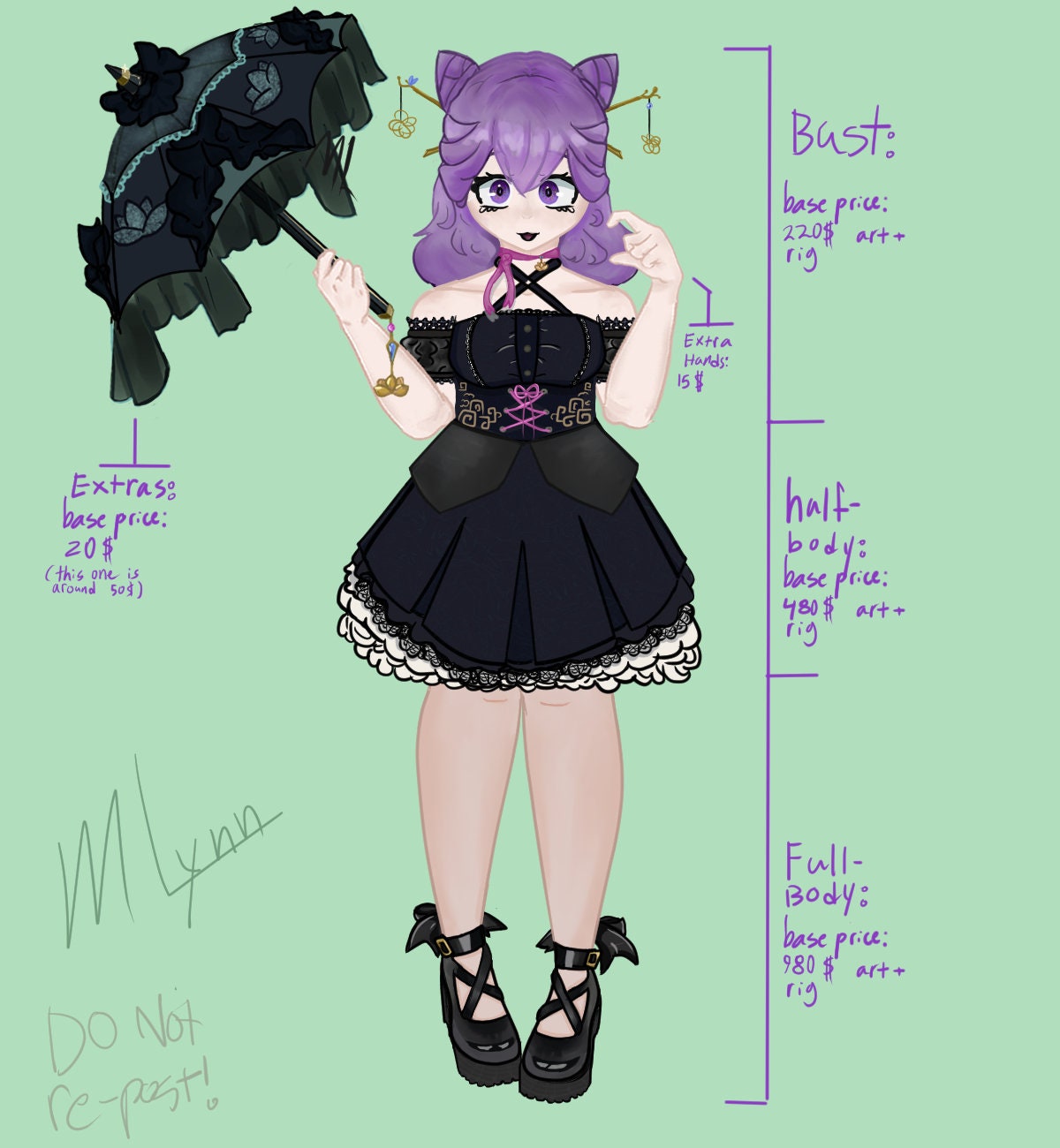 Vtuber Model / Live2d Custom Vtuber / Halfbody Commission / Live2d ...