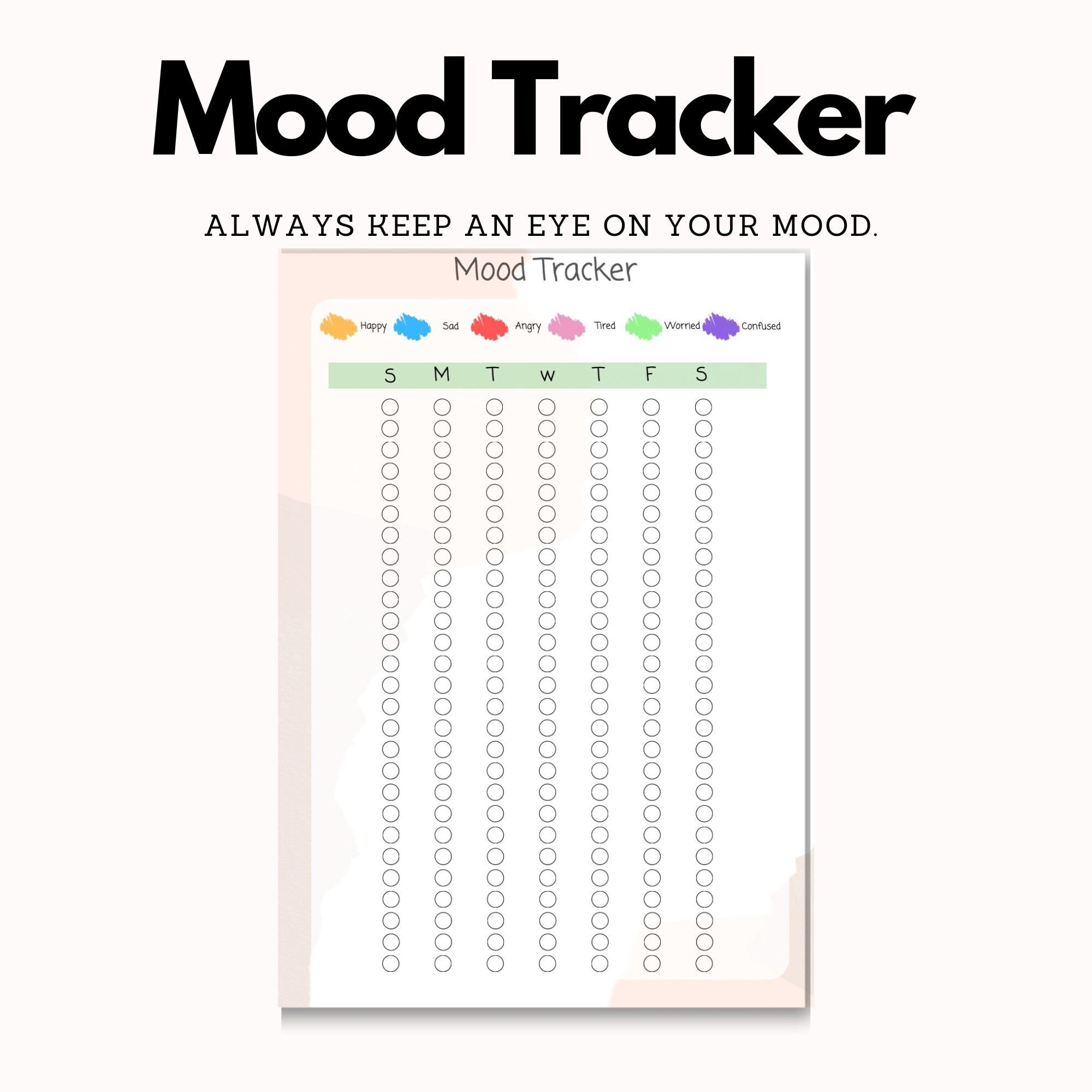 Digital Mood Tracker - Etsy