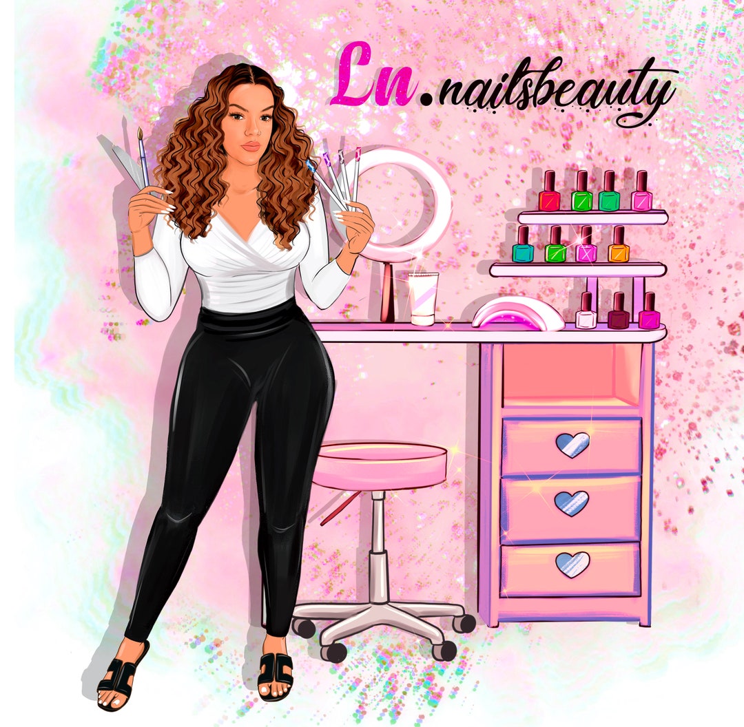 Nail Artist Logo Design, Nail Tech Logo, Nail Technician Logo, Custom ...