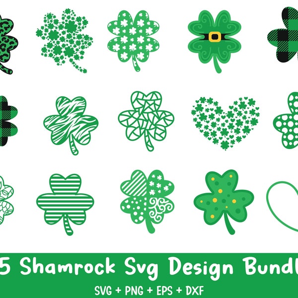 Shamrock Svg - Etsy