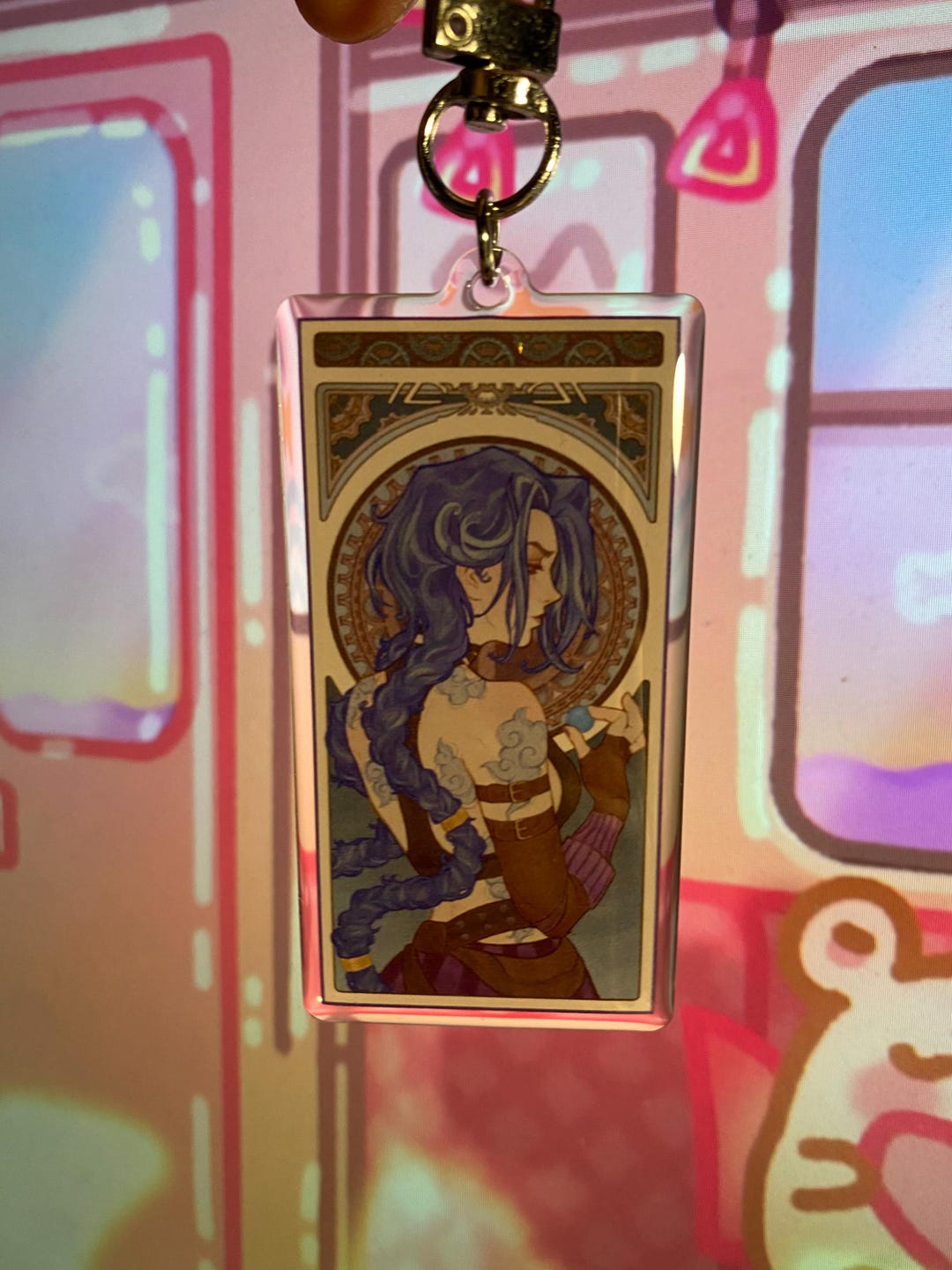 Arcane Vi X Jinx Keychain - Etsy