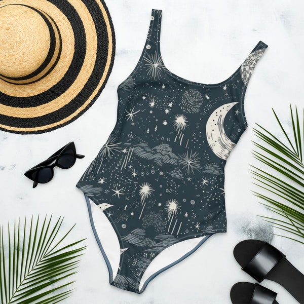 Moon Bathing Suit - Etsy