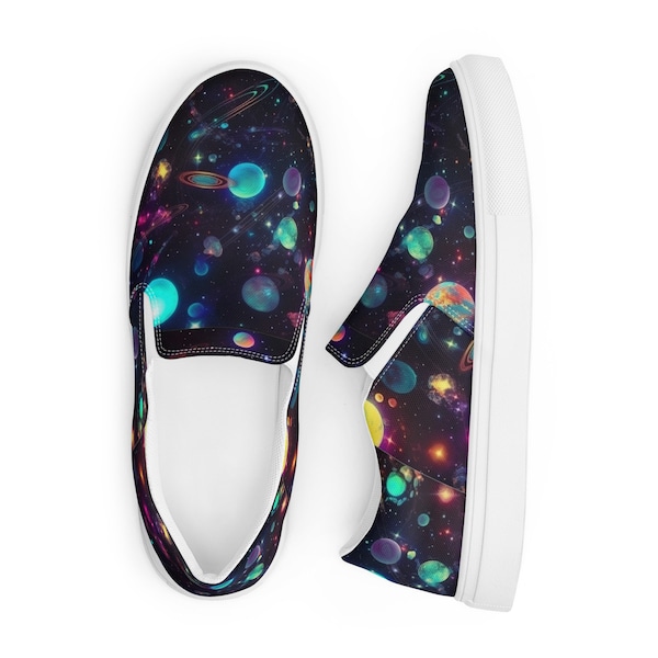 Galaxy Custom Shoes - Etsy