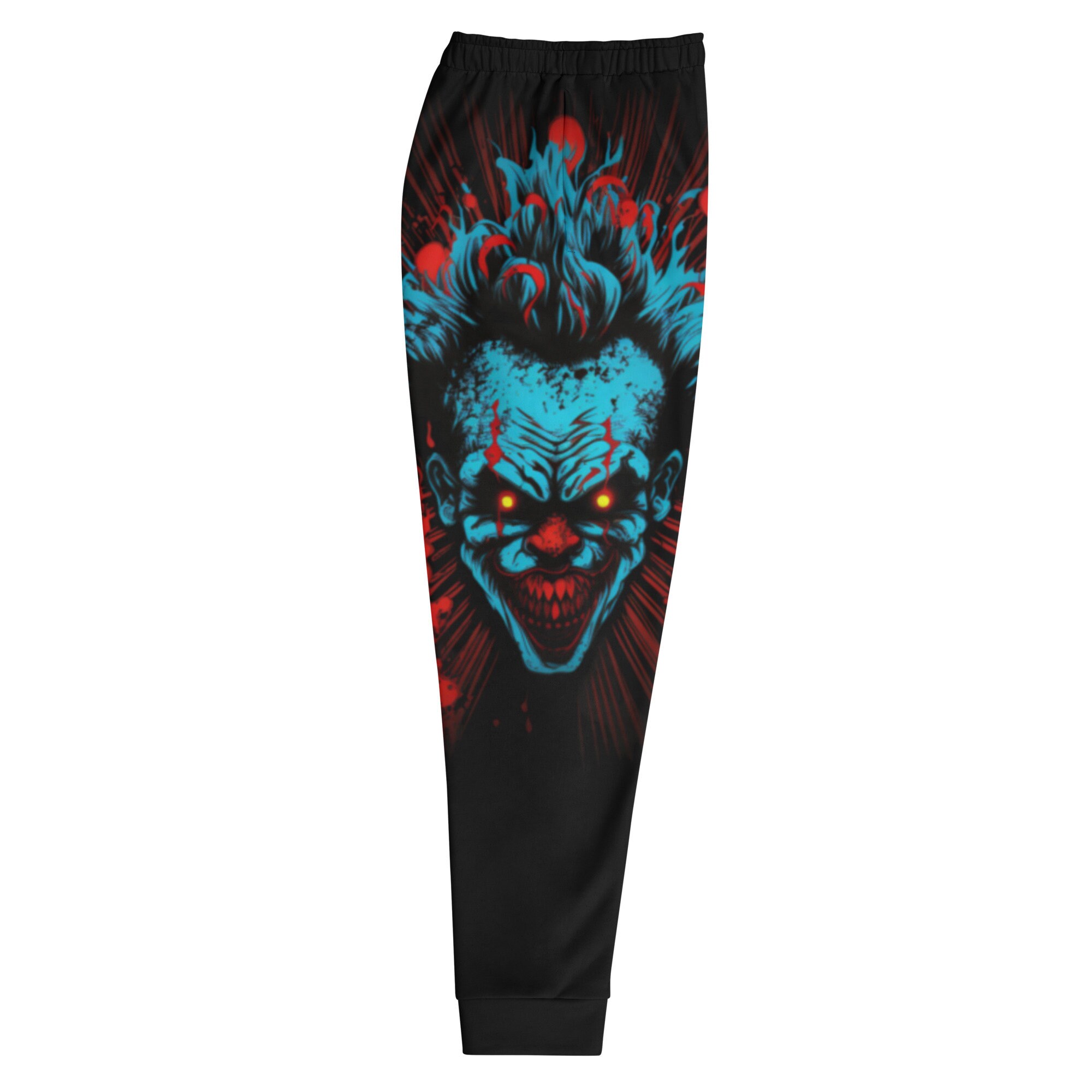 Did You Check Under the Bed Men's Joggers, Evil Clown Sweatpants, Retro ...