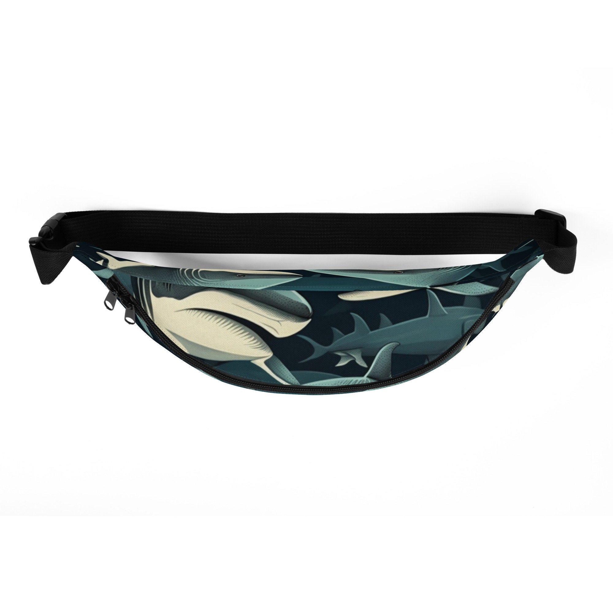 Shark Fanny Pack, Fun Sea Creature Shoulder Bag, Salt Life Hip Bag sold ...