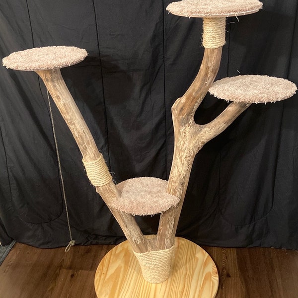 Natural Branch Cat Tree - Etsy