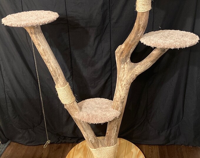 Reclaimed Wood Cat Tree - Etsy