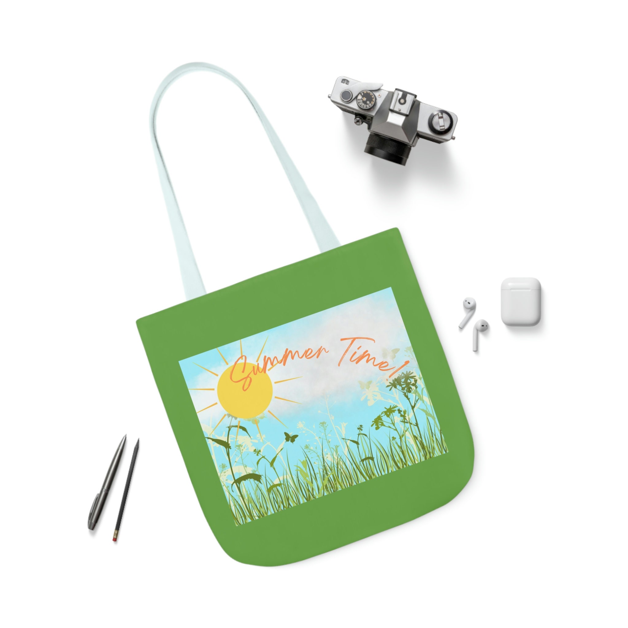 Polyester Canvas Tote Bag AOP - Etsy