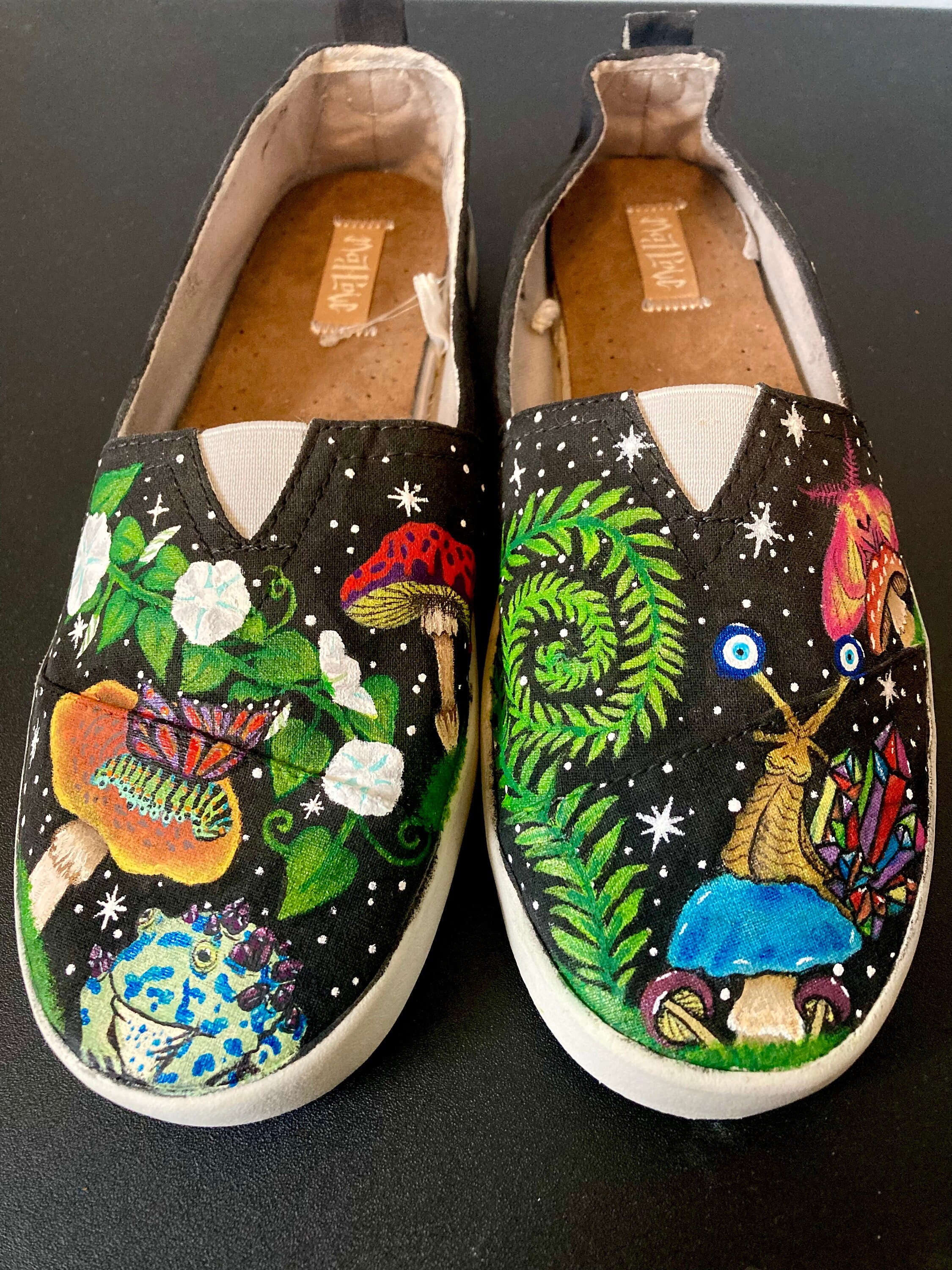 Magical Night Forest Shoes - Etsy