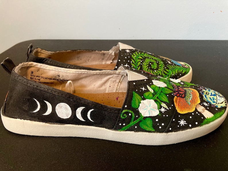 Magical Night Forest Shoes - Etsy