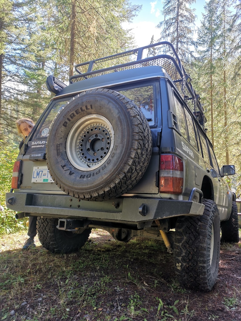 Y60 Nissan GQ Patrol Safari Bumper DXF Files - Etsy