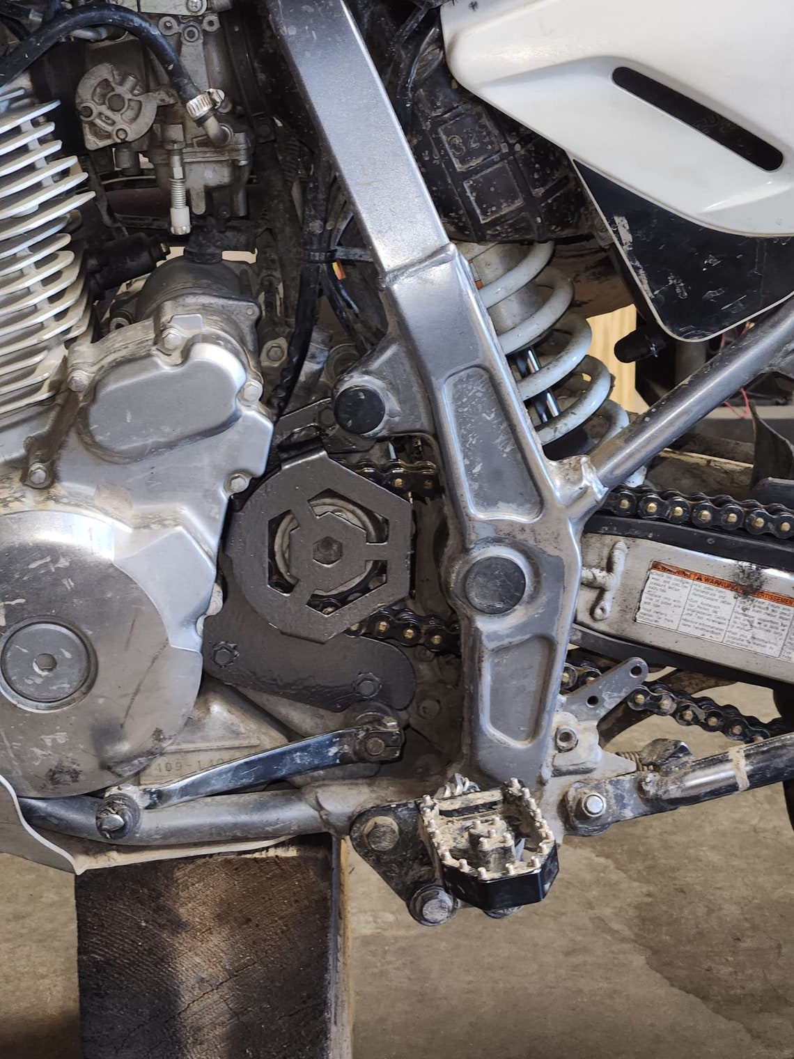 DR650 Sprocket Cover Plasma CNC DXF Cut Files - Etsy