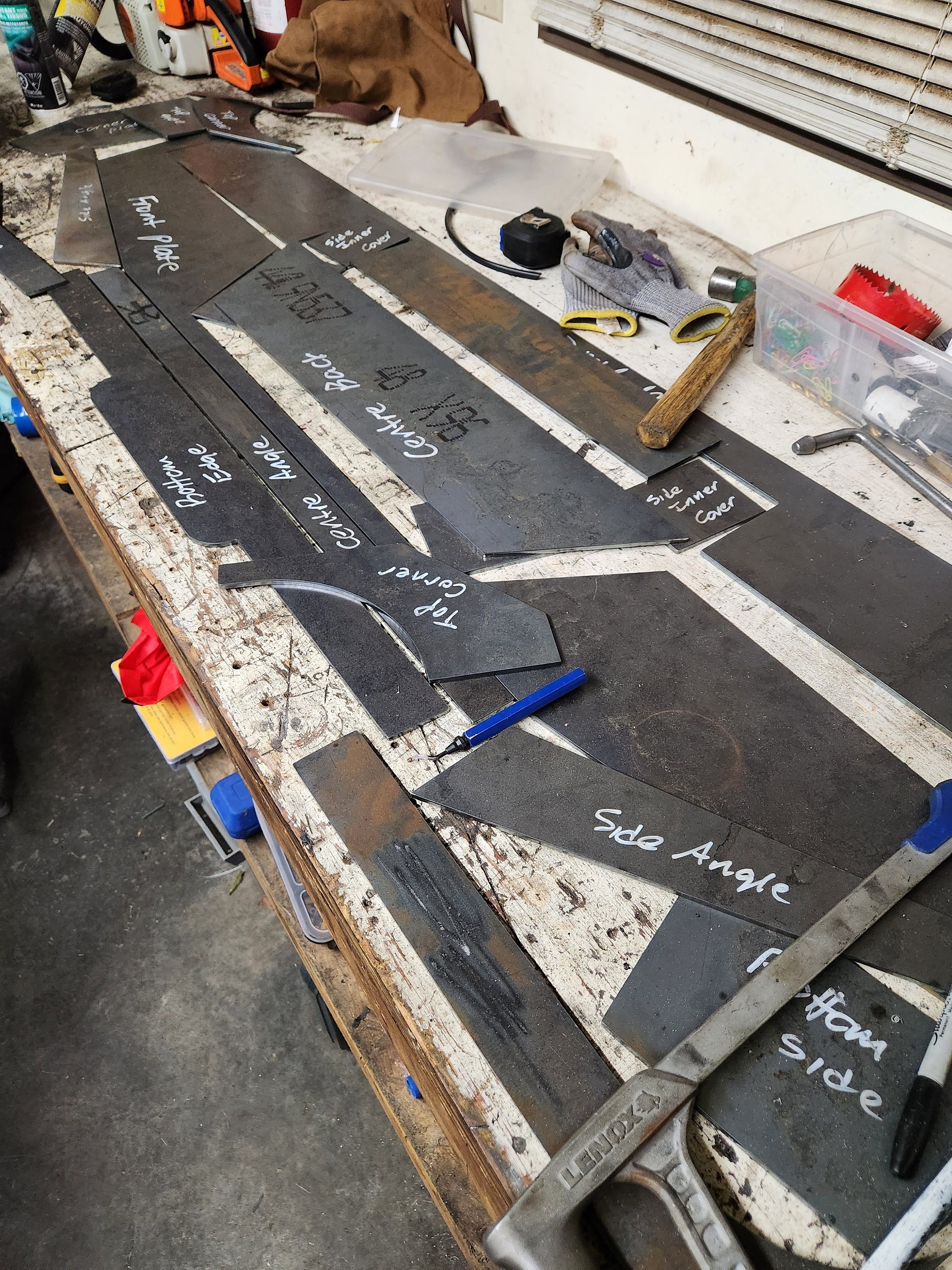 Toyota Tacoma 05-15 2nd Gen Rear Bumper Steel Offroad DIY CNC Plasma ...