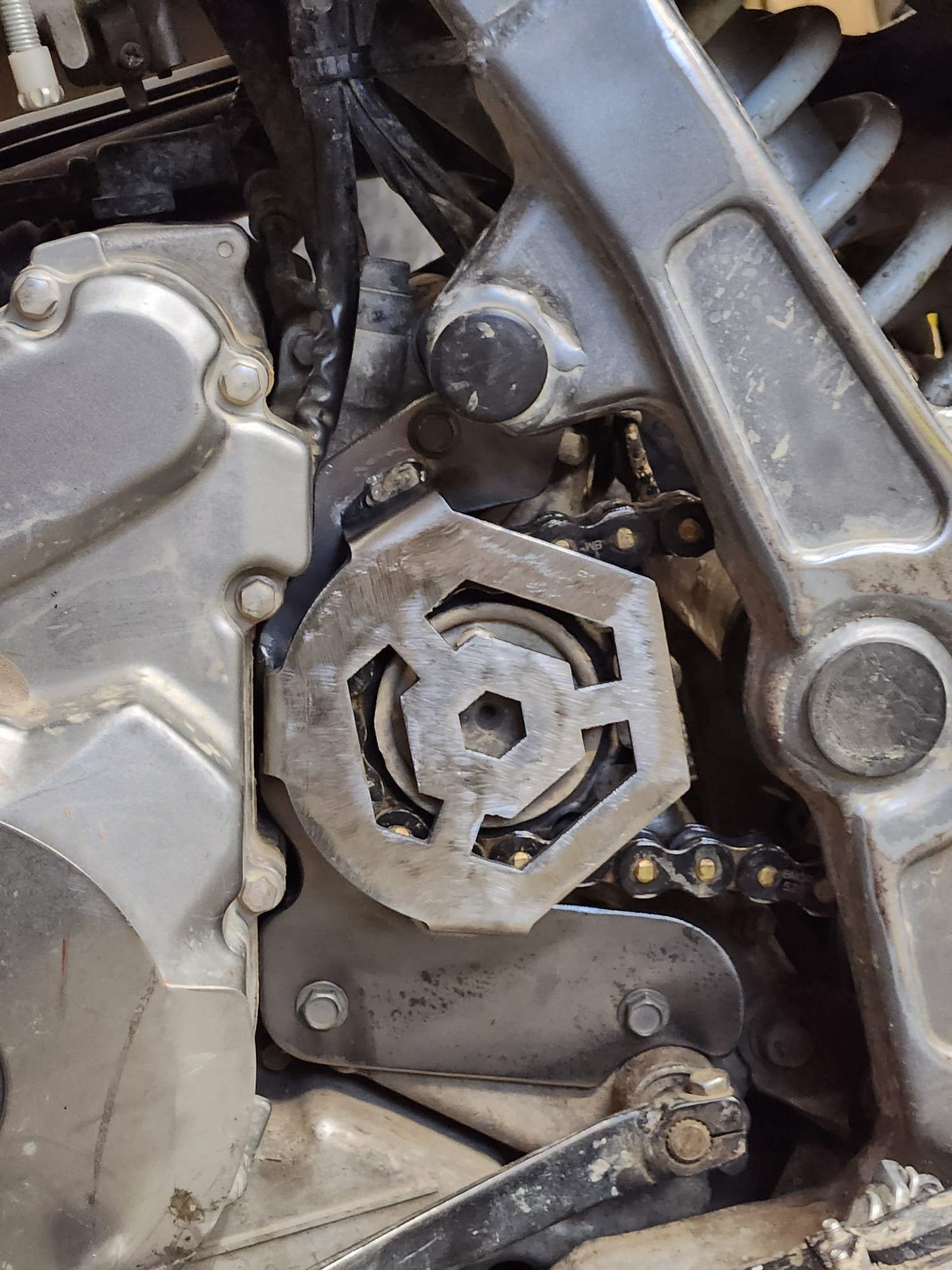 DR650 Sprocket Cover Plasma CNC DXF Cut Files - Etsy