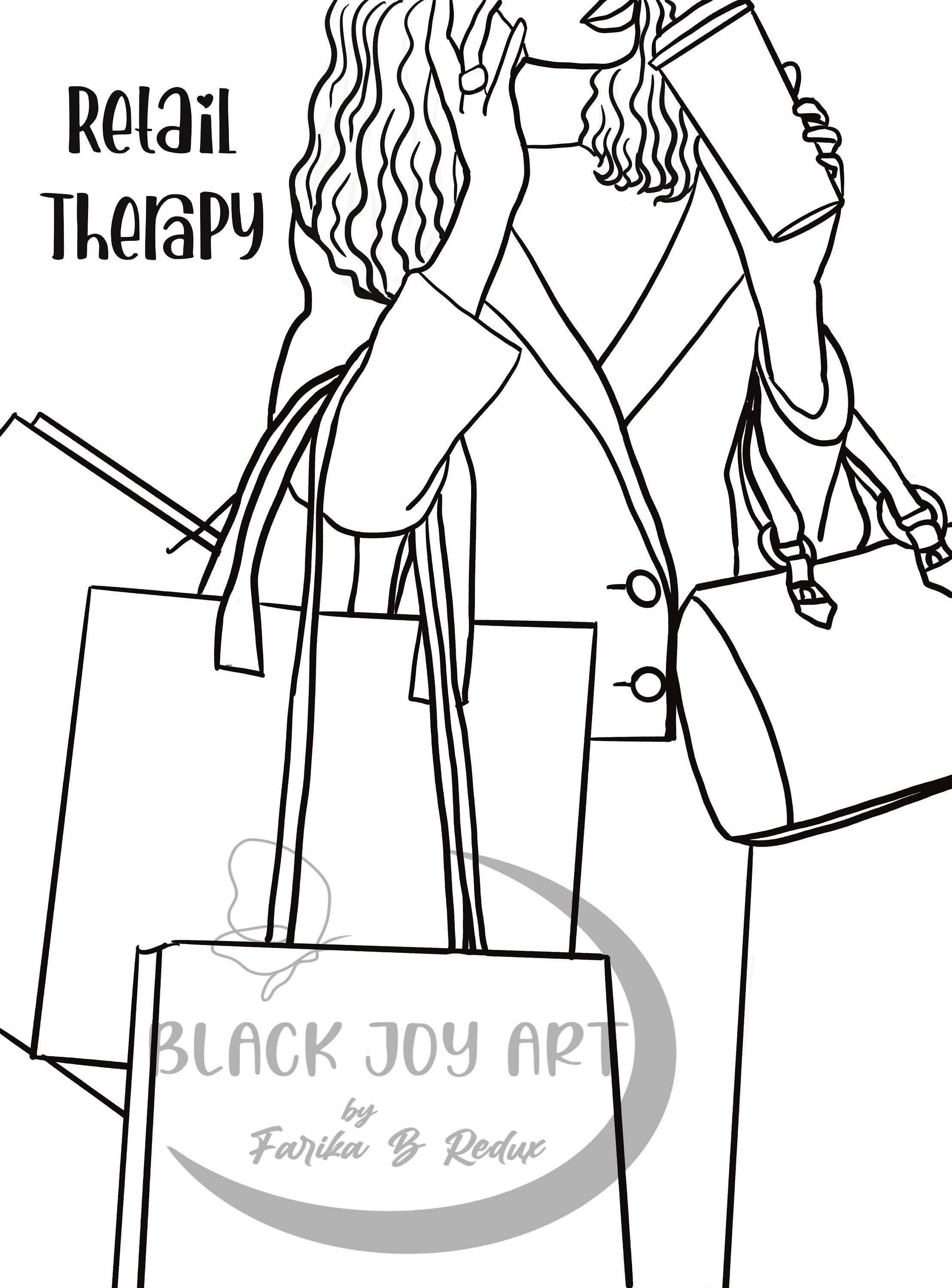 It’s All Therapy Themed Coloring Pages Bundle - Etsy