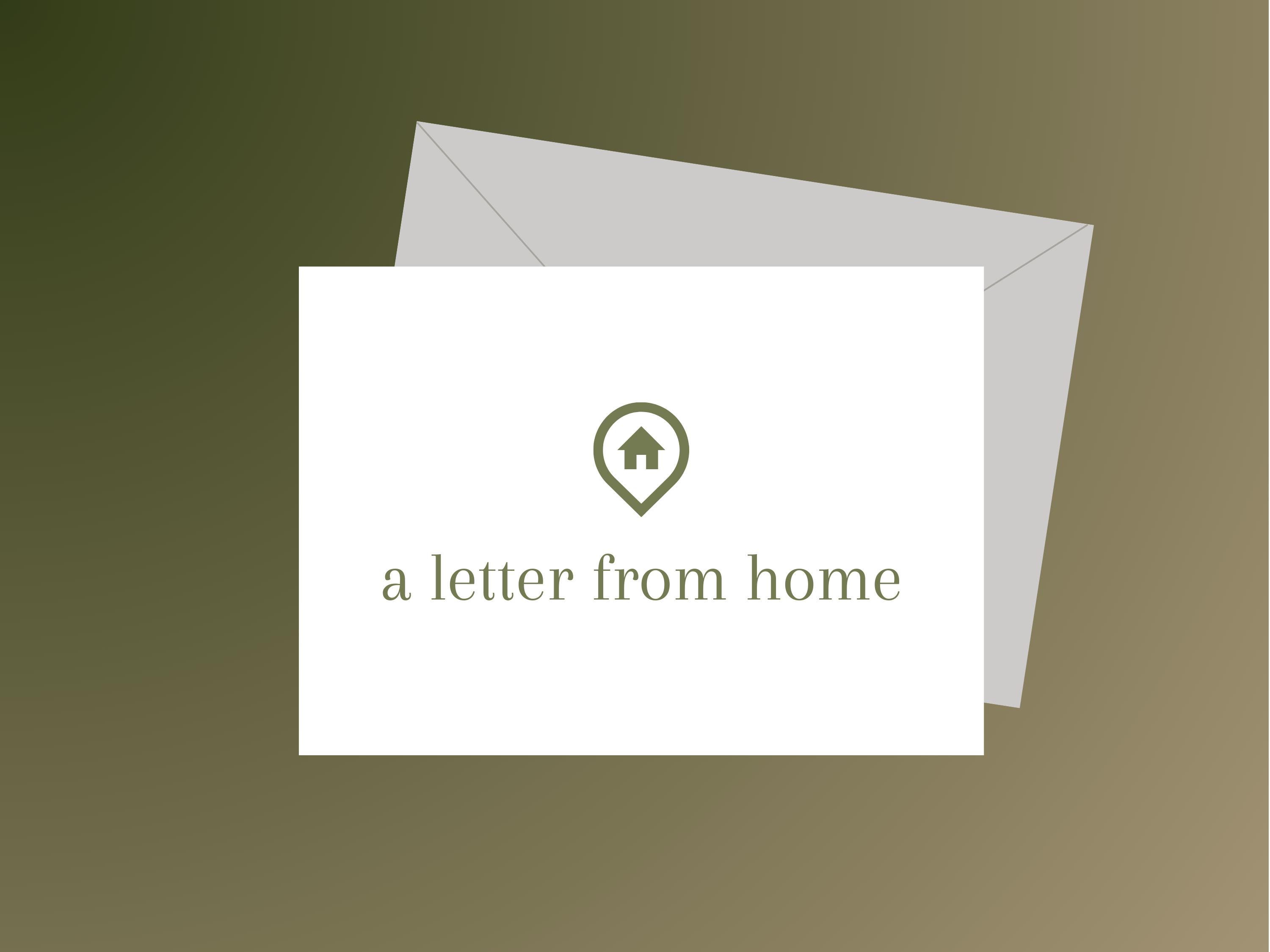 Military Encouragement Cards - Basic Training, Letters From Home (4 ...