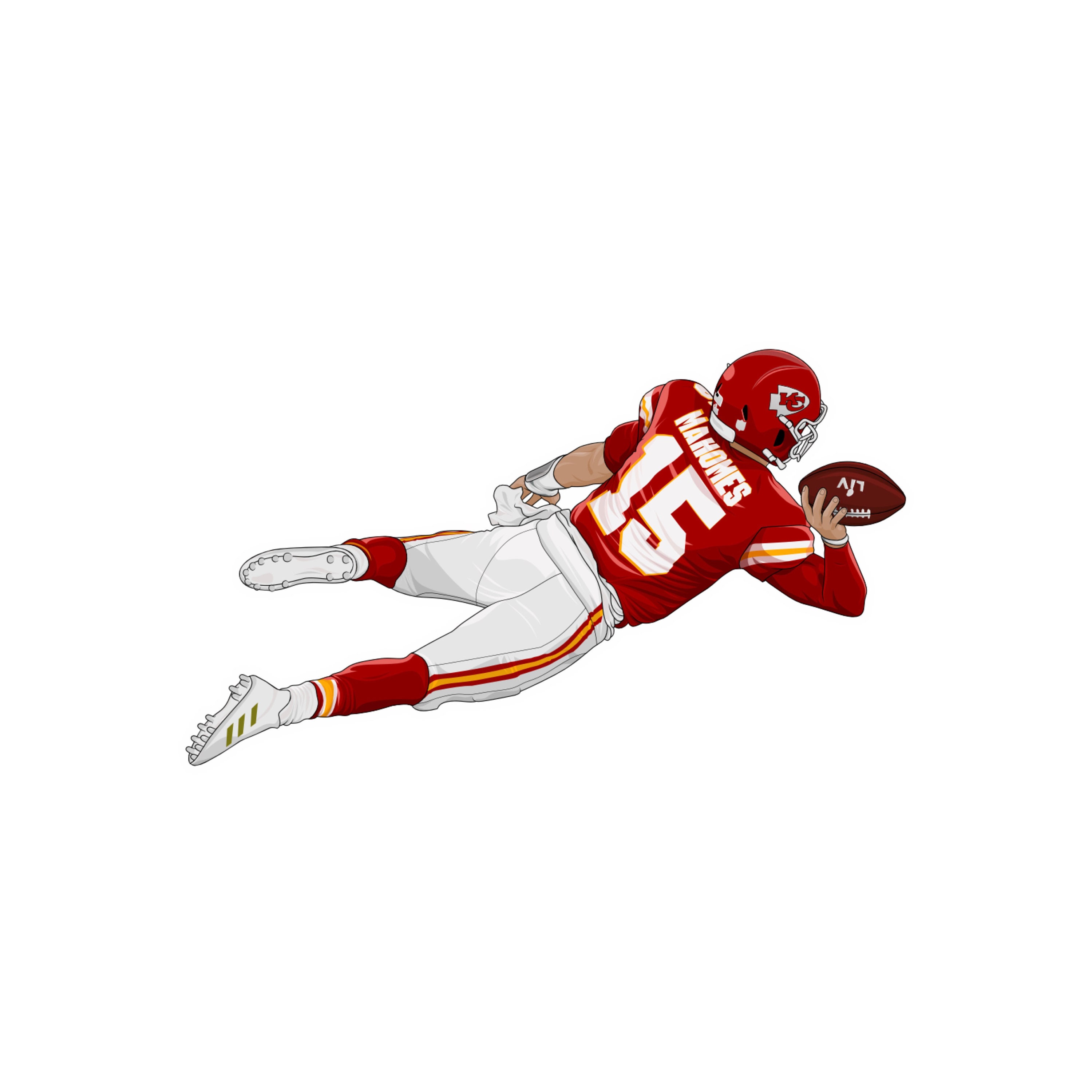 Patty Mahomes parallel Pass Sticker - Etsy