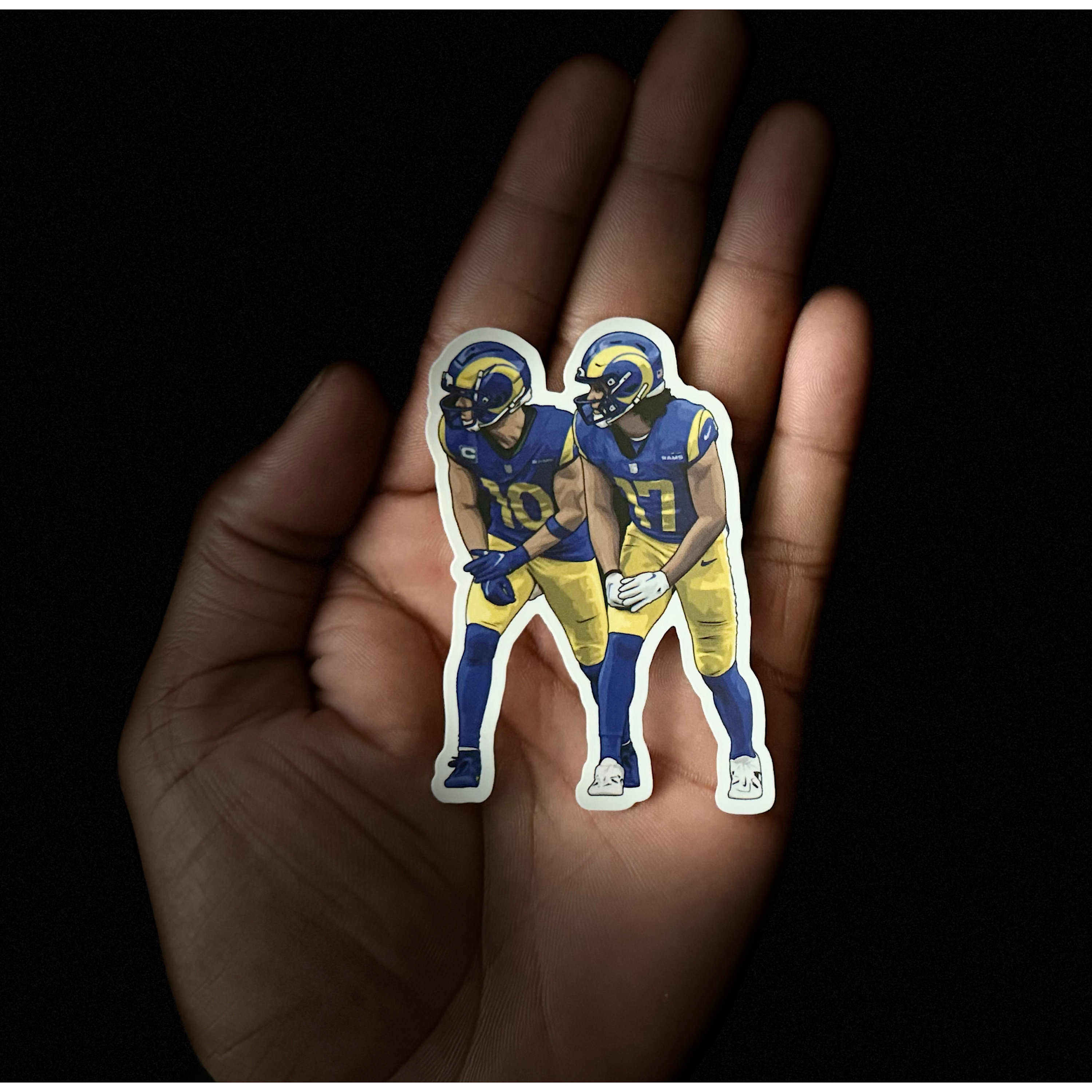 Rams las Finest Combo Sticker - Etsy