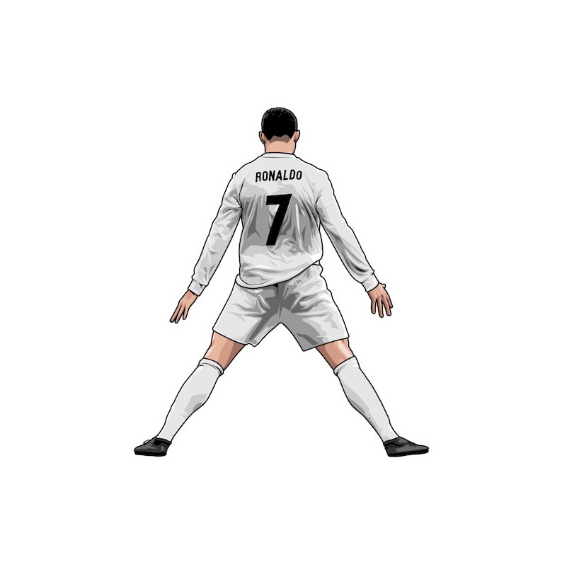 CR7 “siuu” Sticker - Etsy