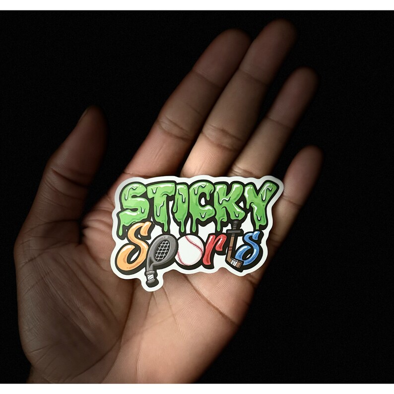 Sticky Sports “logo” Sticker - Etsy