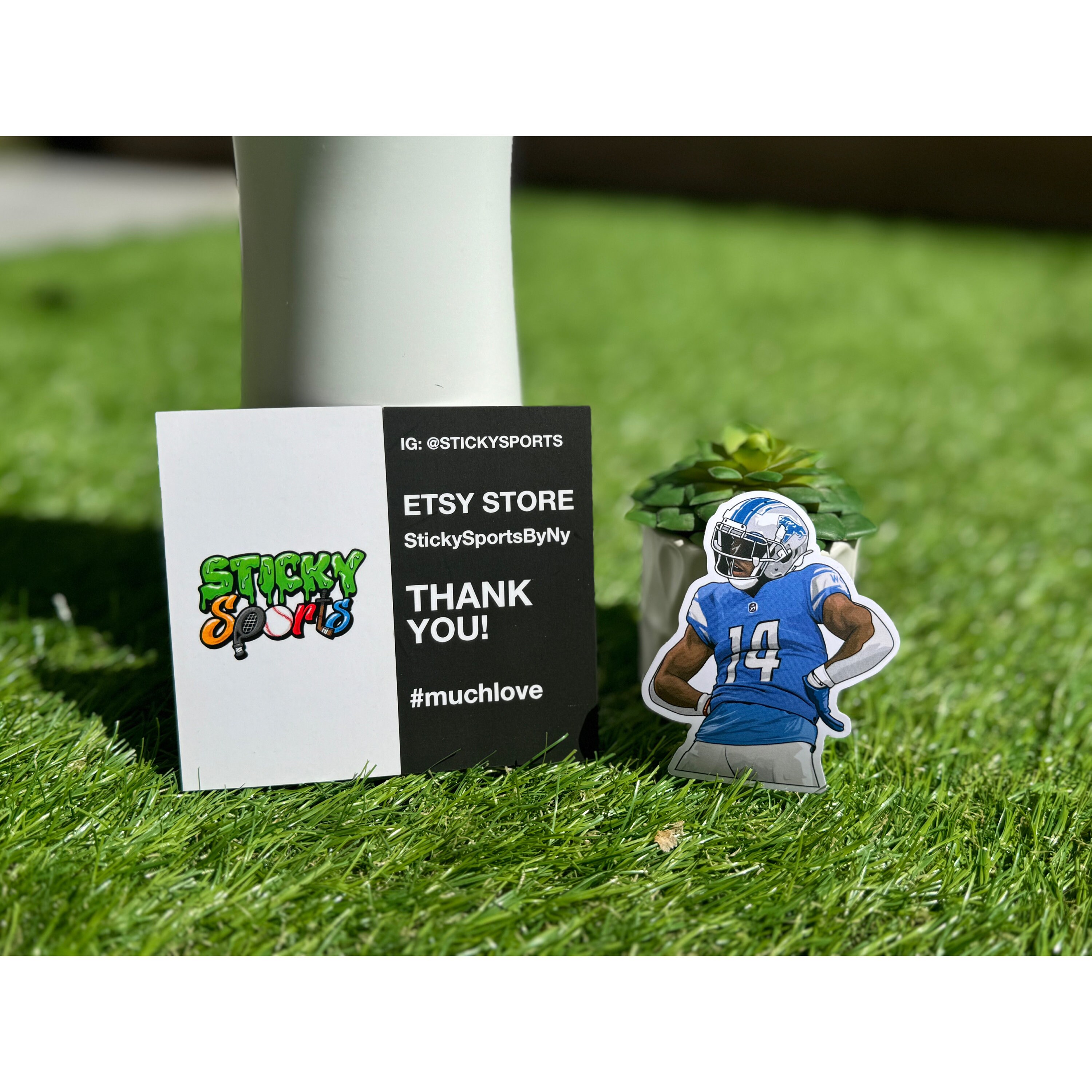 St. Brown “really Bruh” Sticker - Etsy