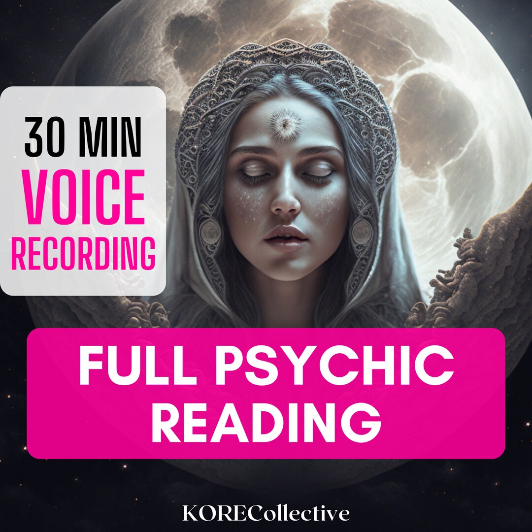 30 MINUTE Full Psychic Reading, Within the Hour Psychic Reading, 2024 ...