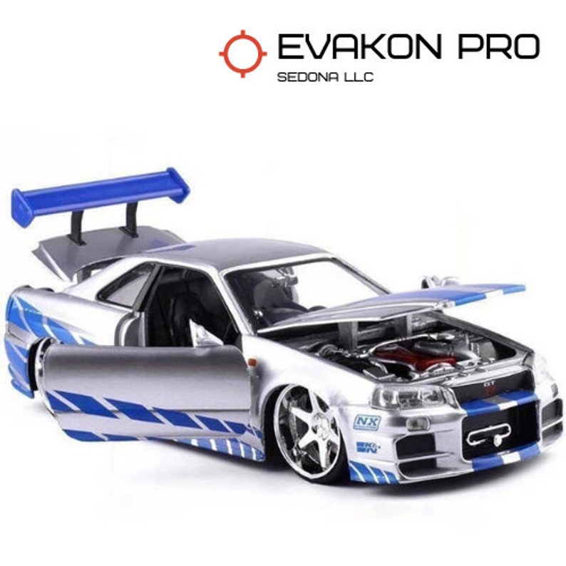 Nissan GTR R34 Skyline, Toy Car, Fast & Fury - Etsy