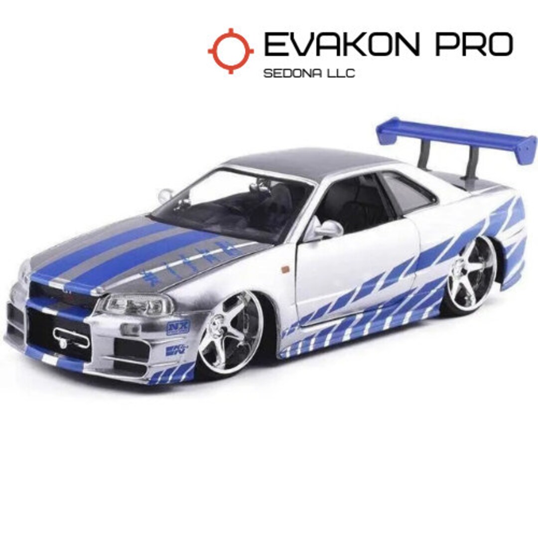 Nissan GTR R34 Skyline, Toy Car, Fast & Fury - Etsy