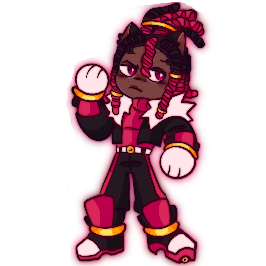 Human Shadow the Hedgehog Sticker - Etsy