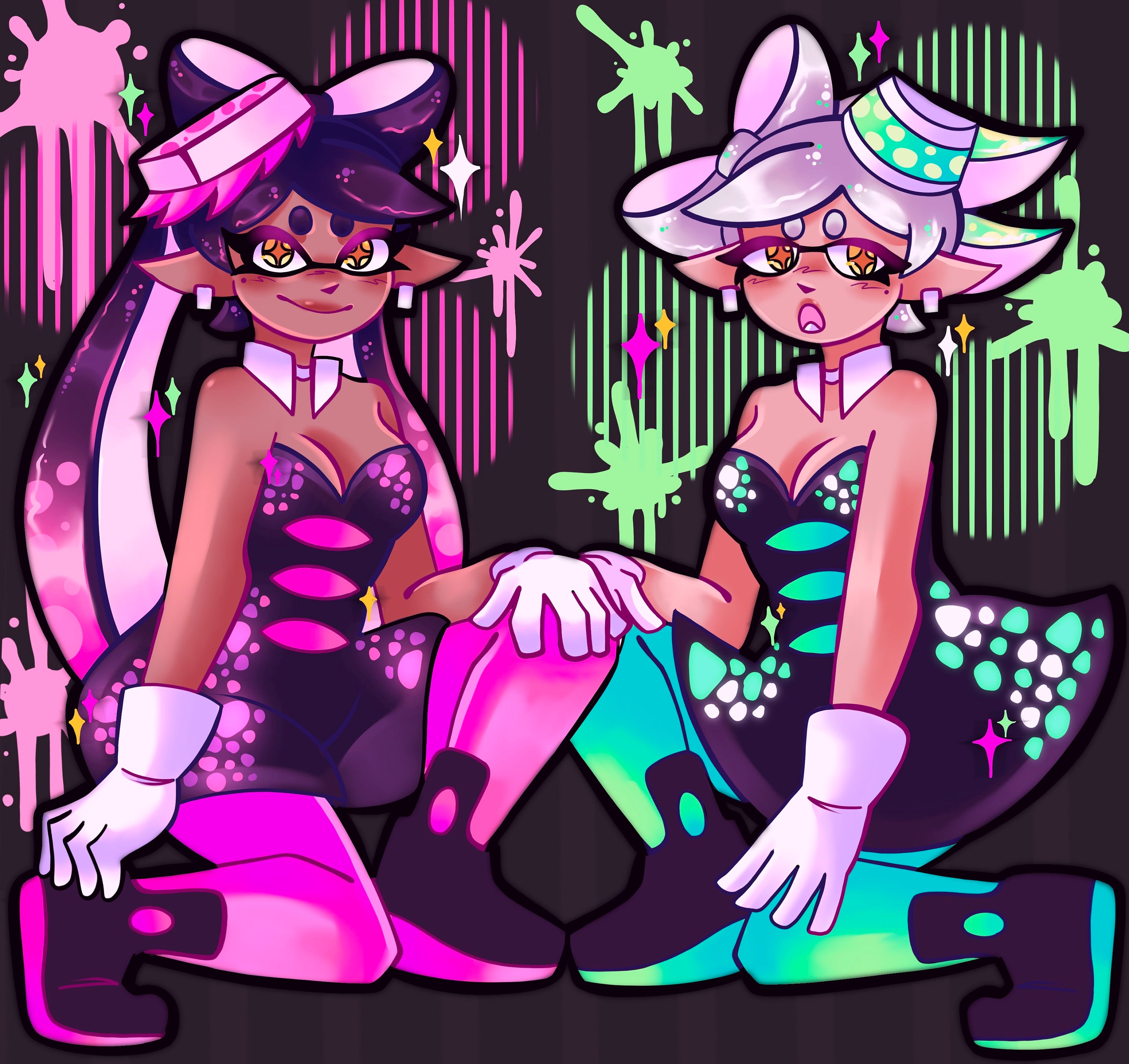 Callie and Marie Poster - Etsy