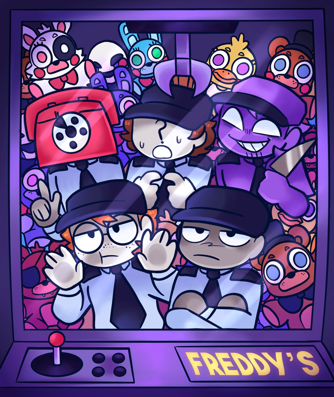 Five Nights at Freddy’s Claw Machine Poster Print - Etsy